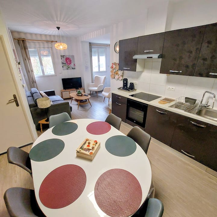 Gite 6 Pers 200m Tgv/fac&400m Centre Park Gratuit - Arras