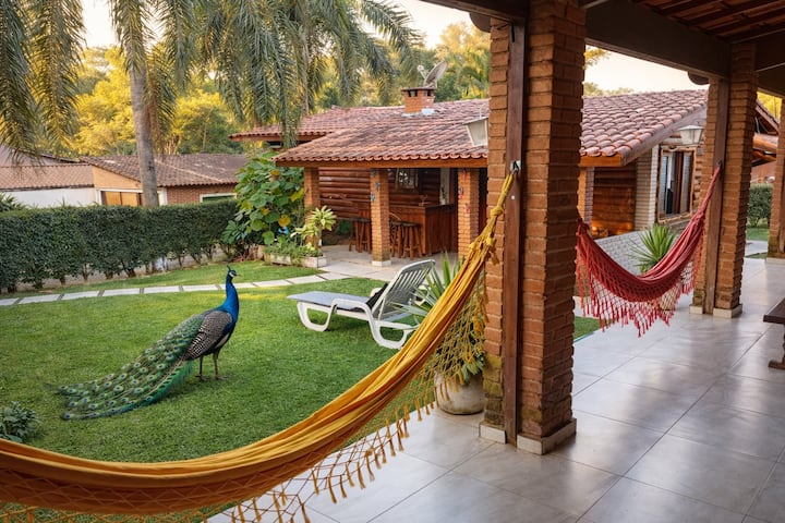Chalé Refúgio Em São Paulo Com Lareira E Piscina - São Paulo