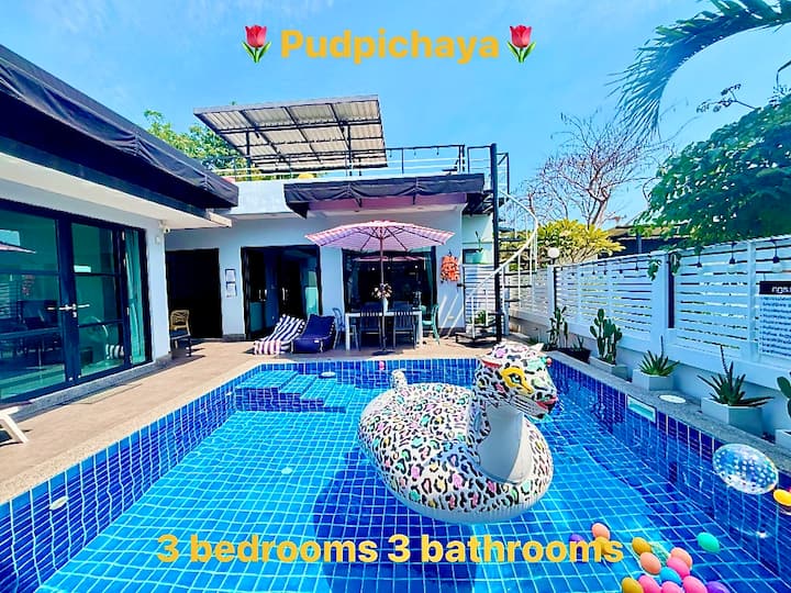 Pudpichaya Pool Viila - By Ona. - Cha-am