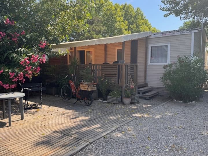 Mobil-home 3ch à La Carabasse - Agde