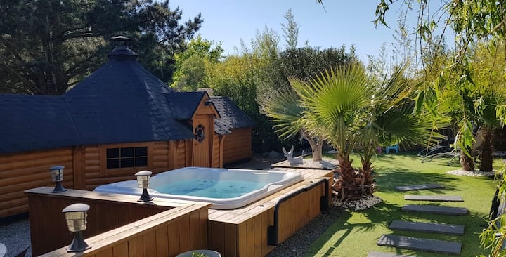 Les Insolites De Prigny - Kota Finlandais Avec Spa - Plage Les Moutiers-en-Retz