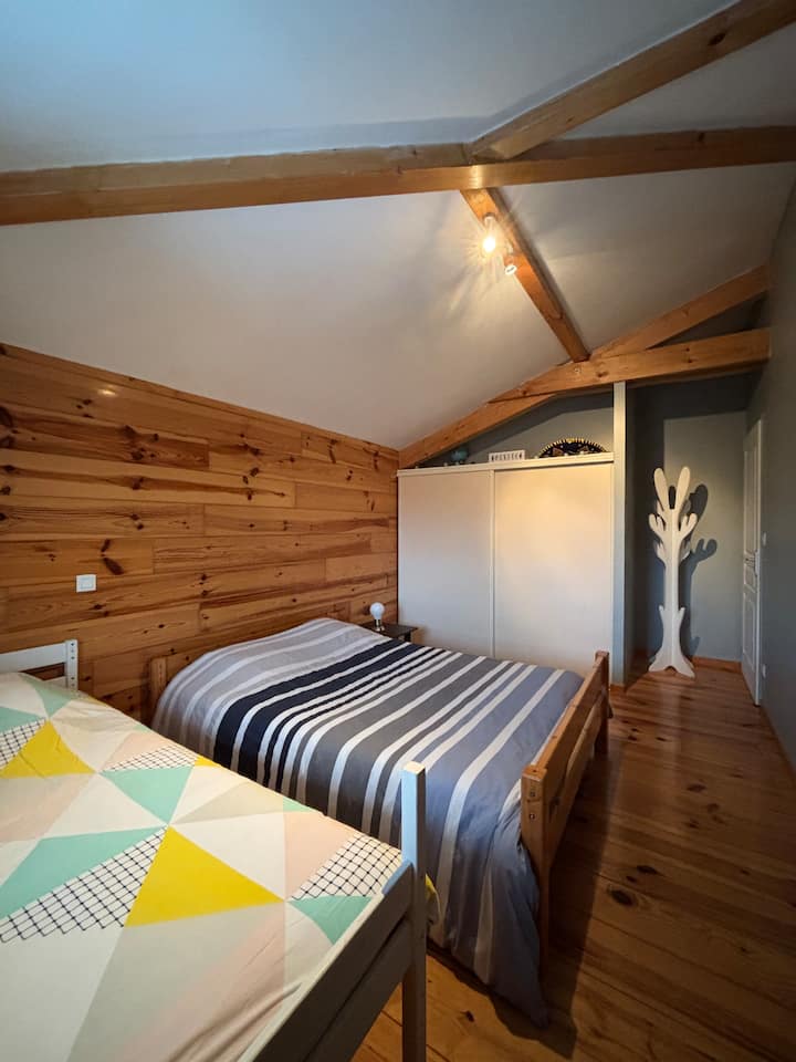 Chambre Avec Accès Piscine 3 Personnes - Hossegor