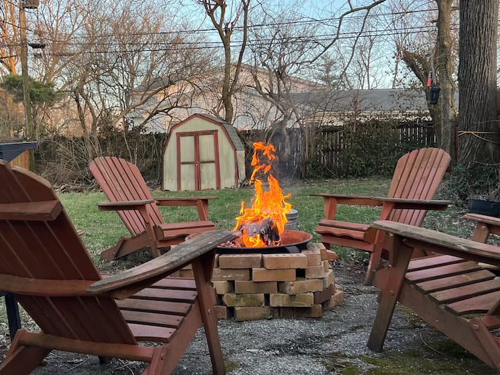 The Launch Pad: Prvt Patio, Ev Charger & Fast Wifi - Lexington, KY