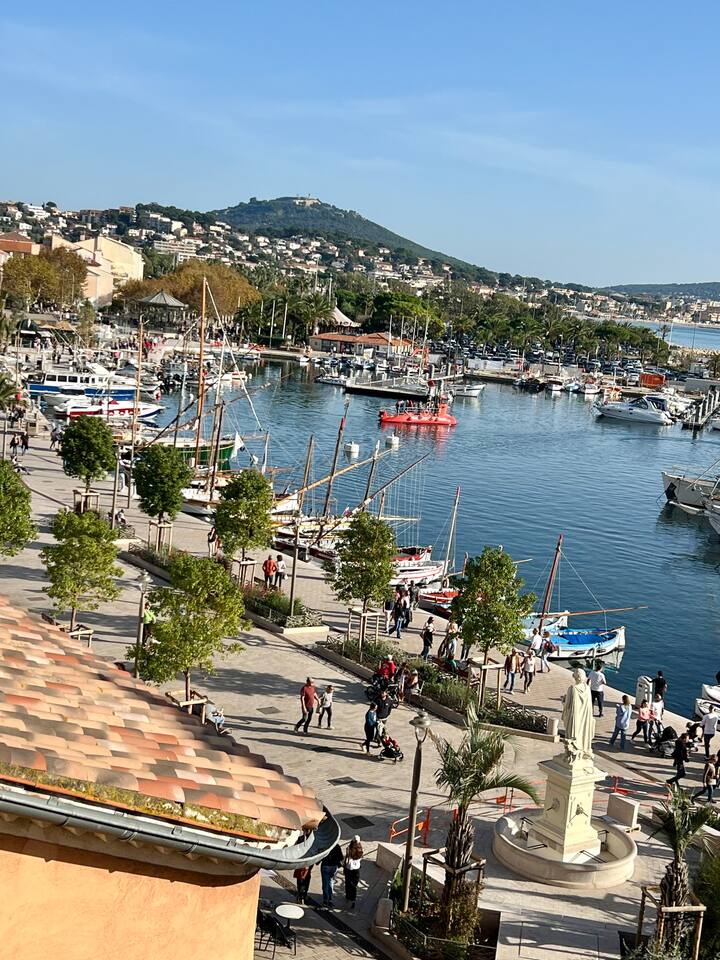 Duplex Sanary Centre, Terrasse Vue éPoustouflante - Sanary-sur-Mer