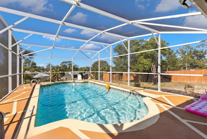 3br Roman Oasis: Caesar's Place + Heated Pool - Spring Hill