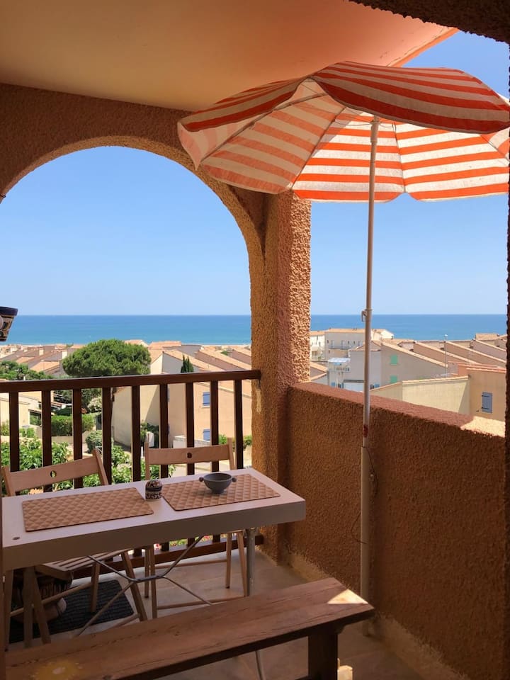 Appartement Vue Mer & Piscine - Fleury