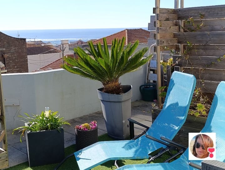 Casa Béluga 1 -Terrasse Vue Océan • Plages à 400 M - Figueira da Foz