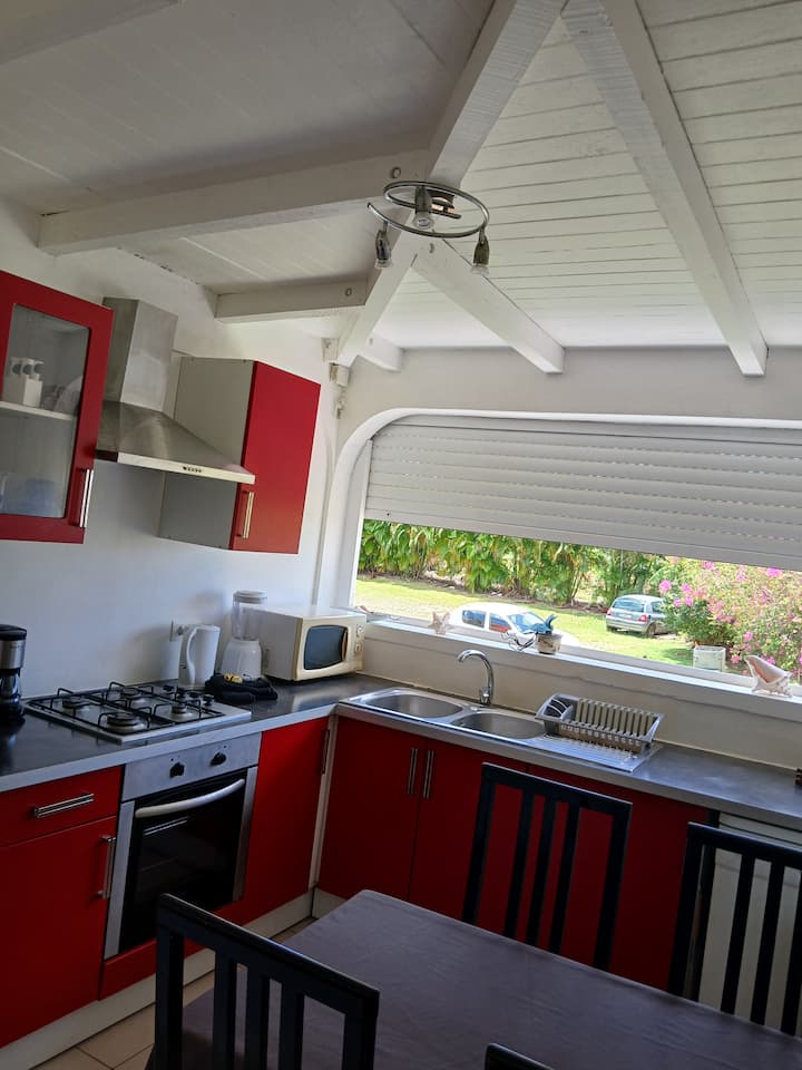 Gîte Au Bon Cocotier Sejour Paisible - Marie-Galante