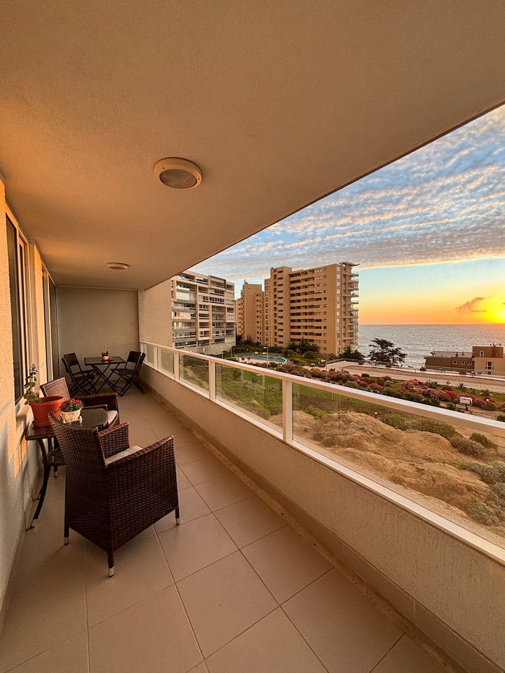 Hermoso Depto Costa De Montemar, Concón. - Concón