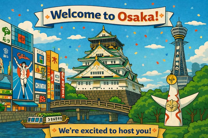 Namba, Shinsaibashi About 10 Minutes/usj About 25 Minutes/nearest Station 5 Minutes On Foot/about 90㎡/maximum 8 People/ev Available/free Wifi - Japan