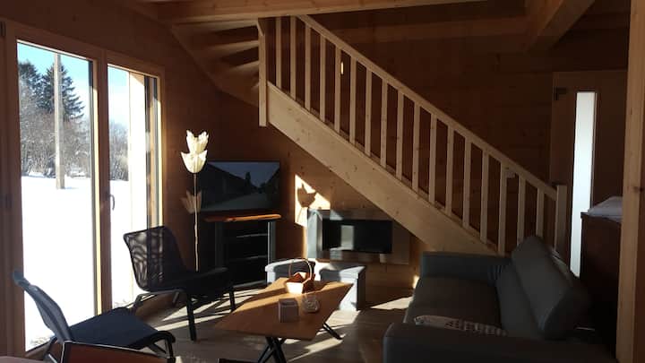 Chalet Récent Confortable En Station De Skis - Métabief