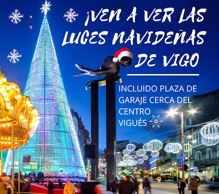 Luminoso, Elegante & Amplio | Ubicación 5* Parking - Puenteareas