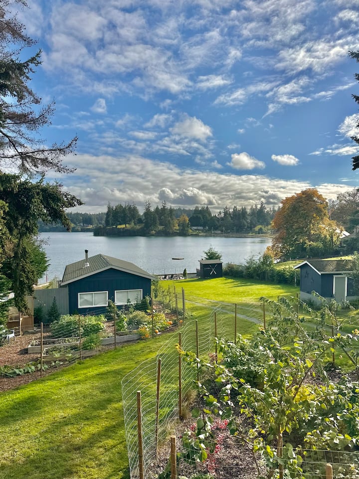 Whidbey Boho Cottage+indoor Sauna+hot Tub+king Bed - Whidbey Island, WA