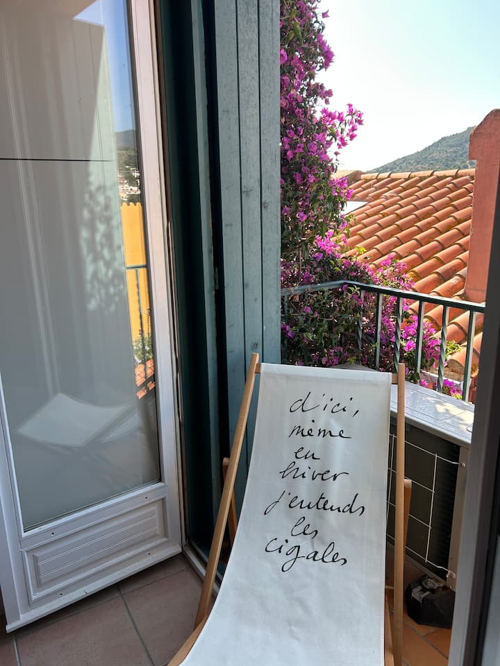 Quartier Du Mouré,150m Plages, Clim, F2 Au Calme - Collioure