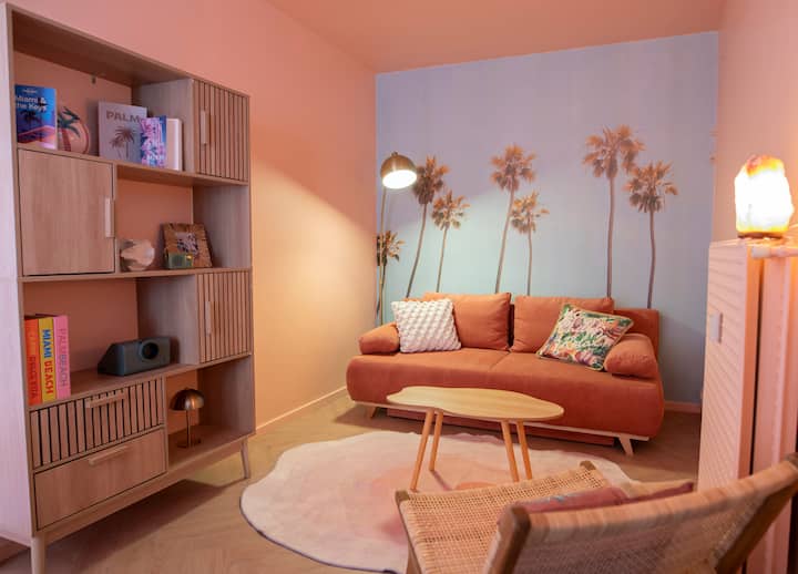 40m2 Apt Style "Miami", Vue Couché De Soleil - Montbéliard