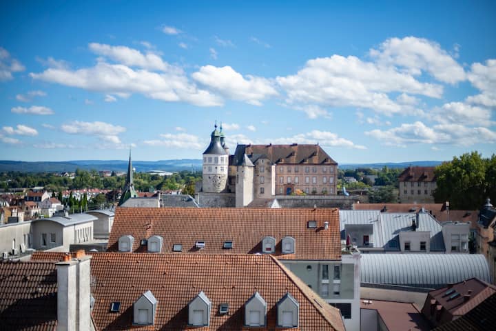 The Miami: Apt. Neuf, Vue Sur Château & Ville - Sochaux