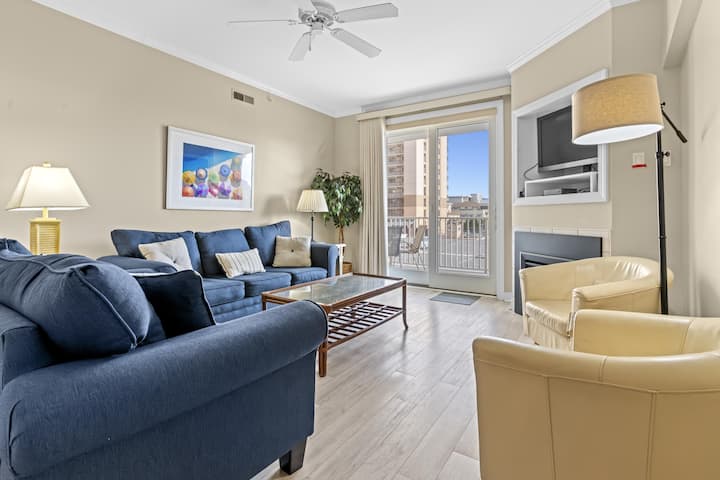 3 Bedroom Oceanview Balcony Condo With Indoor Pool - Ocean City, MD