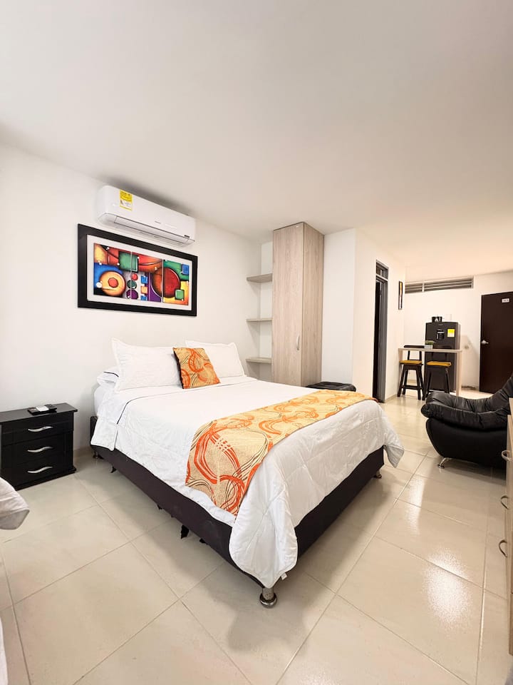 Mini Estudio "Dos Camas" Nueva Granada - Cali