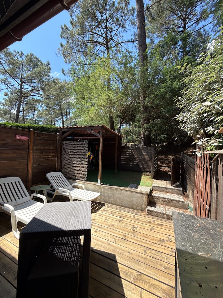 Maison - Jardin 2/4 Personnes - à Lacanau Océan - Lacanau Océan