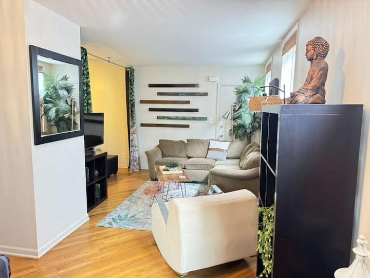 Skylit Boho Retreat In Wicker Park - Chicago