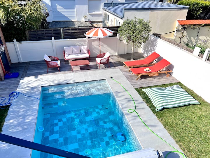 Maison Spacieuse Avec Piscine Quartier Benoît - La Baule-Escoublac