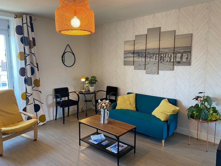 Lumineux T4  Rénové ,Centre Ville - Octeville-sur-Mer