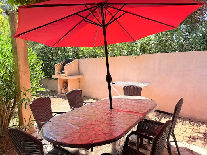 Maison Dans Résidence Au Calme Avec Jardin - korsika