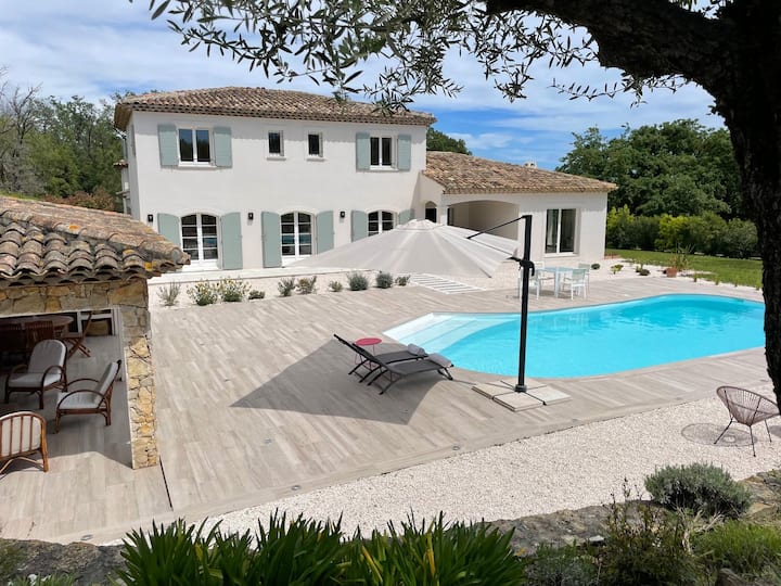 Villa Très Confortable Avec Piscine Et Pool-house - Grasse