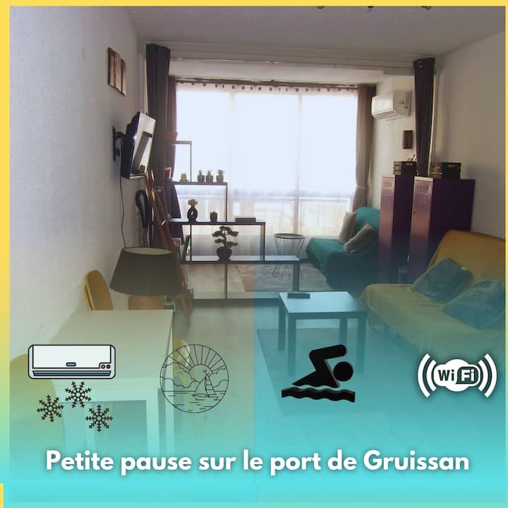 Perle Méditerranéenne Au Coeur Du Port - Gruissan - Gruissan