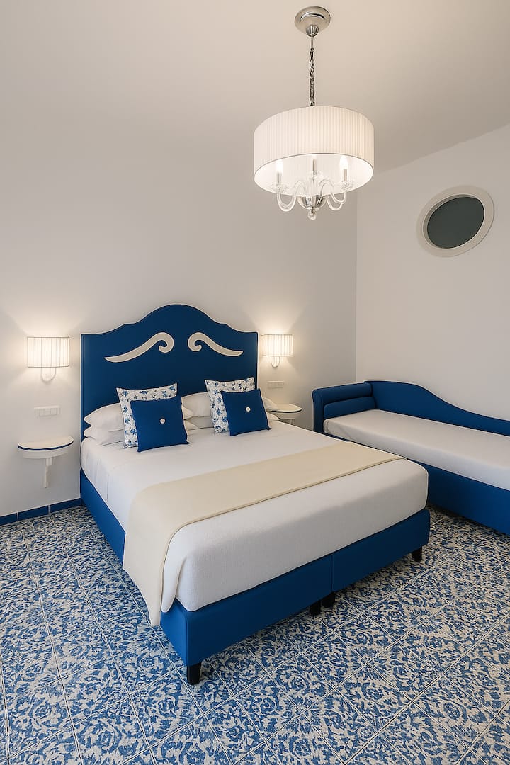 Quite Balcony Sea View, Blue Room - Room 3 - Positano