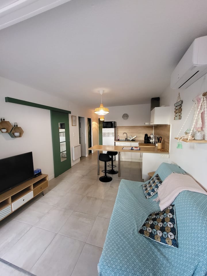 Vacances En Famille Apt Grande Motte Avec Clim - La Grande-Motte