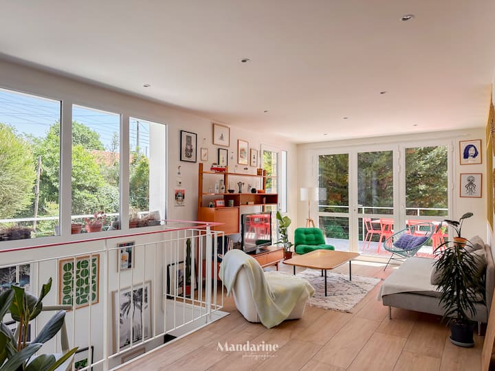 La Maison Familiale En Plein Coeur Du Moulleau - Arcachon