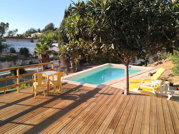 Simple 2 Bed Casa With Ac. Private Pool & Garden - Silves