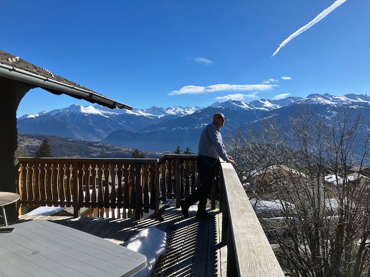 Chalet Anzère 8 Pers 140 M2 Vue ++ Ete /Ski Resort - Švica