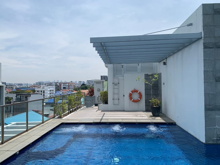 Sky Terrace W 2 Rooms, Garden Terrace & Pool(mrt) - Singapore