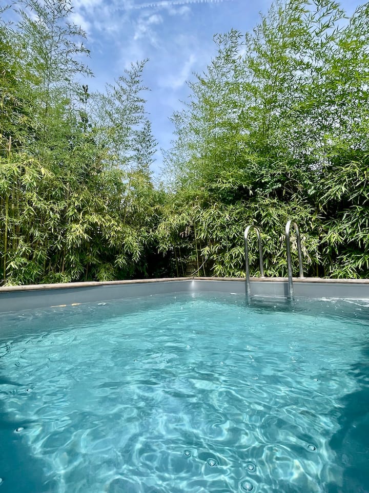 Maison Avec Piscine Privée Au Calme - Dune du Pilat