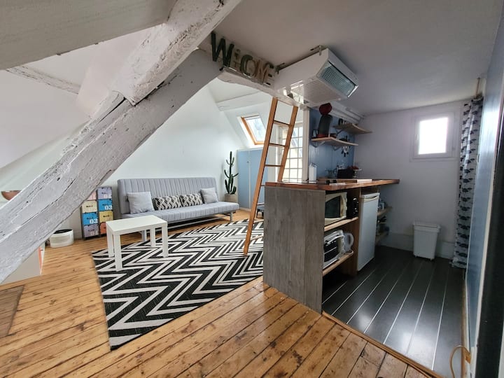 Le Phare - Studio Mezzanine Du Vieux Bassin - Honfleur