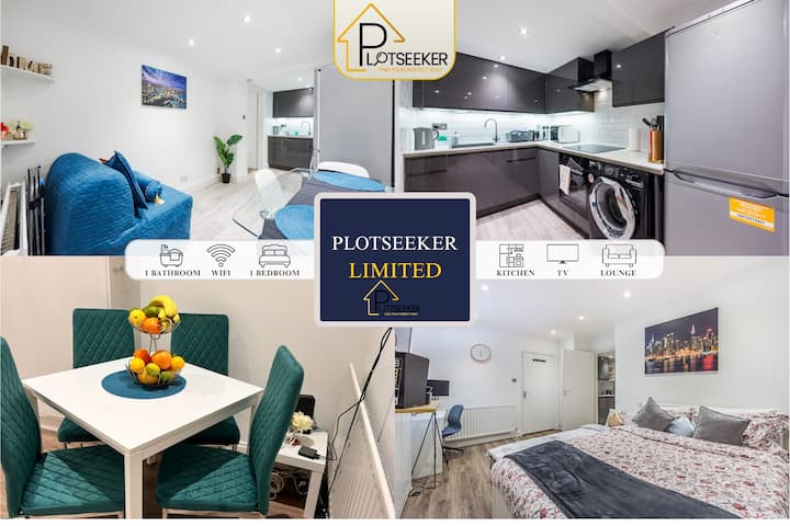 West Kensington 1br | Heathrow Direct | Sleeps 4 - Londen
