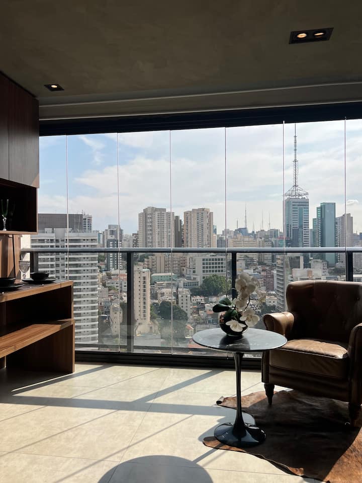 Apto Club/vista Ny/ Próximo à Paulista - São Paulo