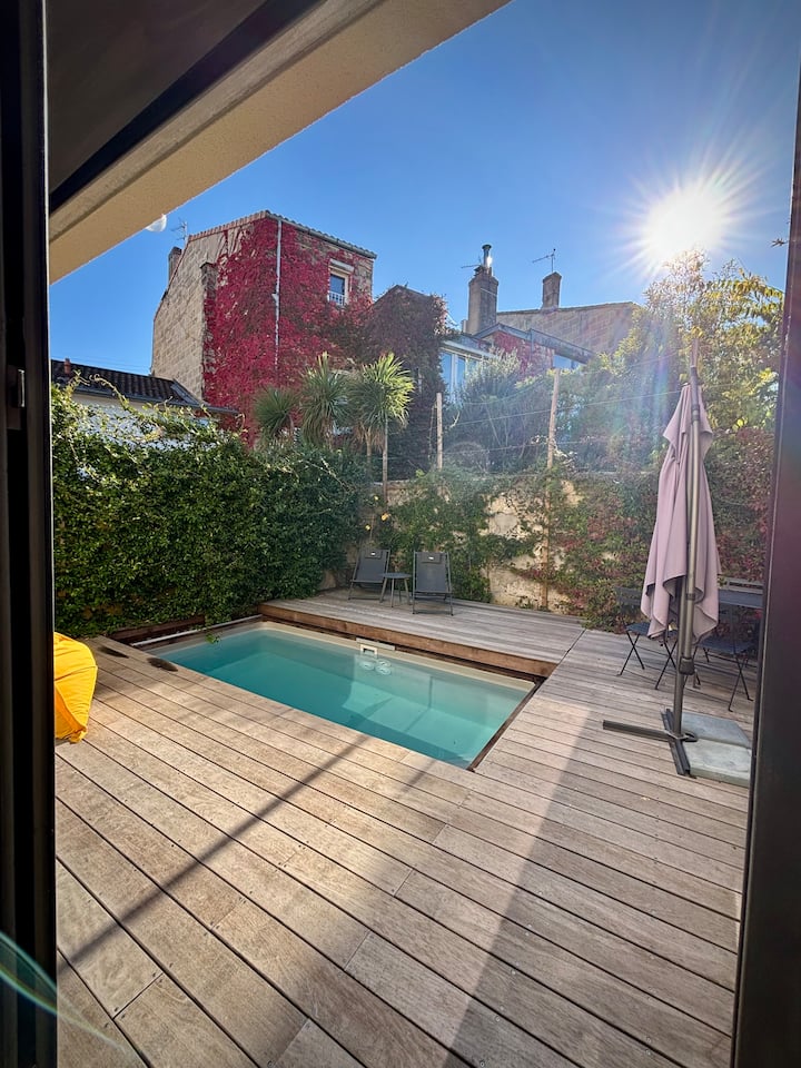 Maison Bouscatine -Grande Familiale Parc Bordelais - Bordeaux