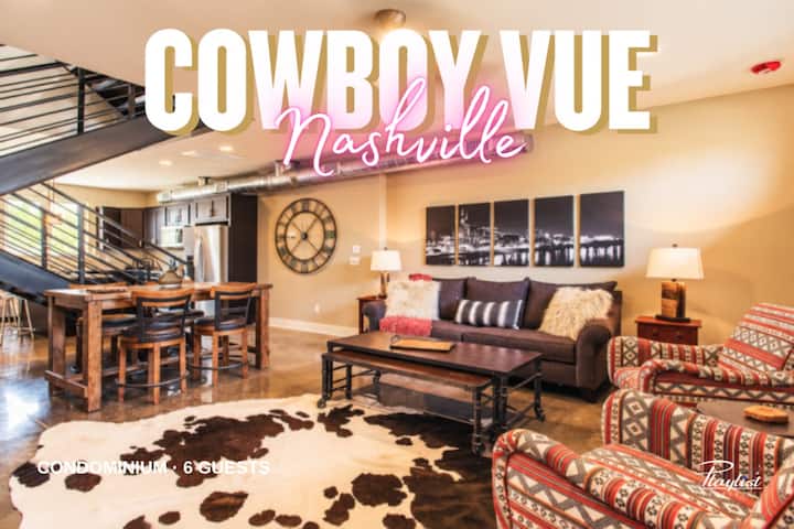 Modern Cowboy Vue: Rooftop Bar | Skyline Views - Hendersonville, TN