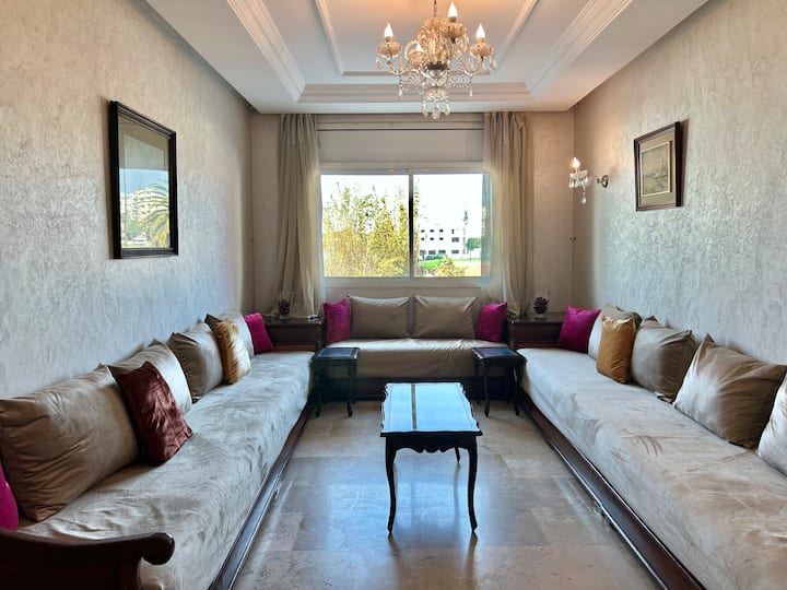 Appart Pour Familles Avec Fibre, Parking, Terrasse - Casablanca, Maroc