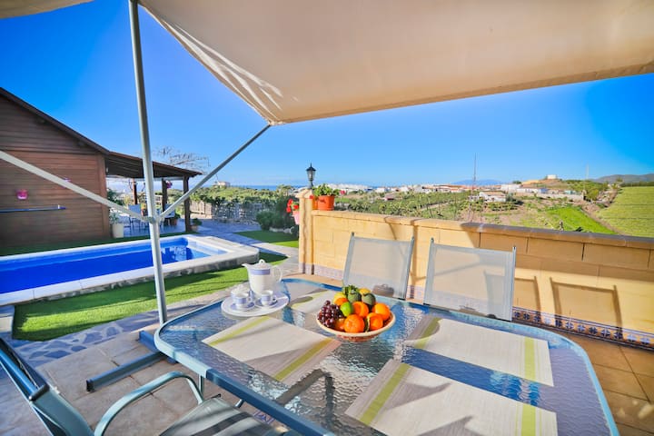 Casa Rural Con Piscina Privada  Cerca Del Mar - Provincia de Málaga, España