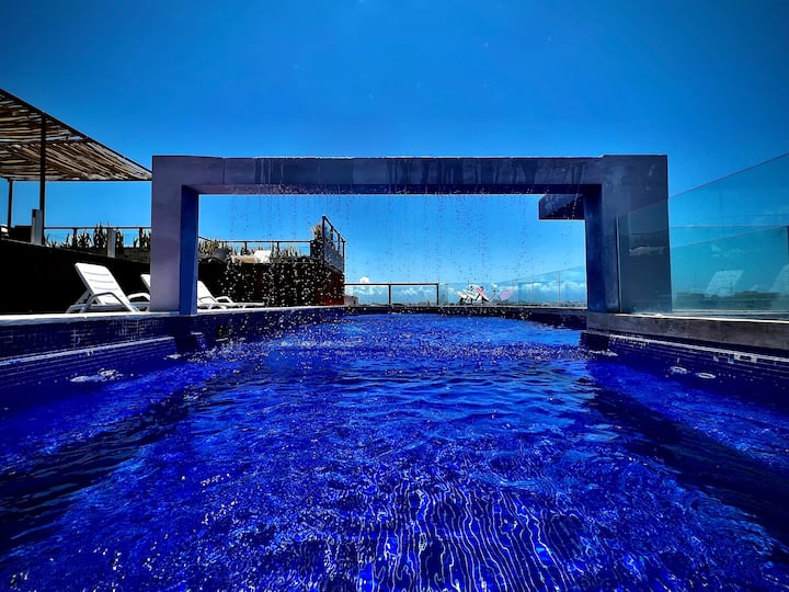 Blissful Serenity Rooftop Pool Atelier In Dwnt! - Playa del Carmen