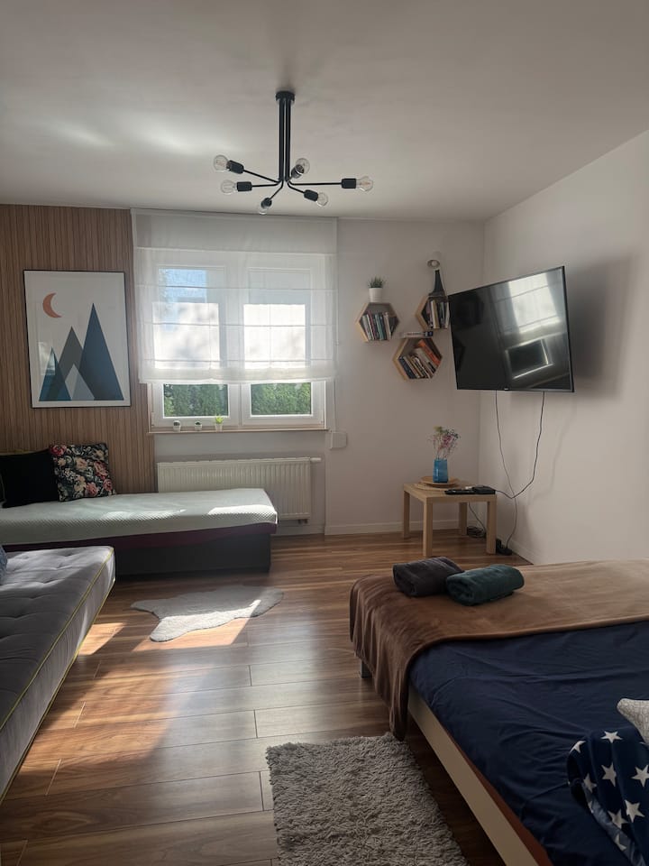 Apartment Near Center  + Parking (Faktura) - Poznań