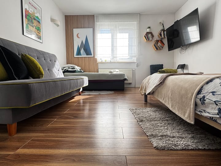 Apartment Near Center  + Parking (Faktura) - Poznań