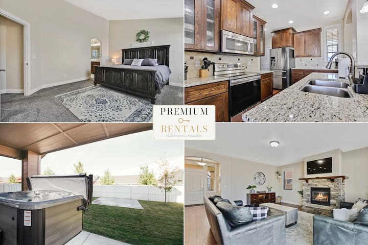 Beautiful 5br W/ Hot Tub + Pool Access! Sleeps 16 - Meridian, ID