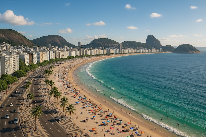 Copacabana, Ipanema 2 Passos Da Praia! - Rio de Janeiro