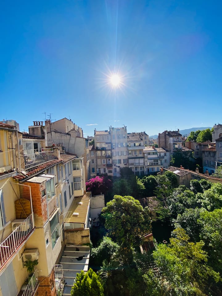 Appartement Calme Proximité Transports Centre - Calanques de Marseille
