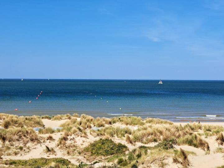 Studio Front Zeezicht, Oostduinkerke, 4p+huisdier - Koksijde